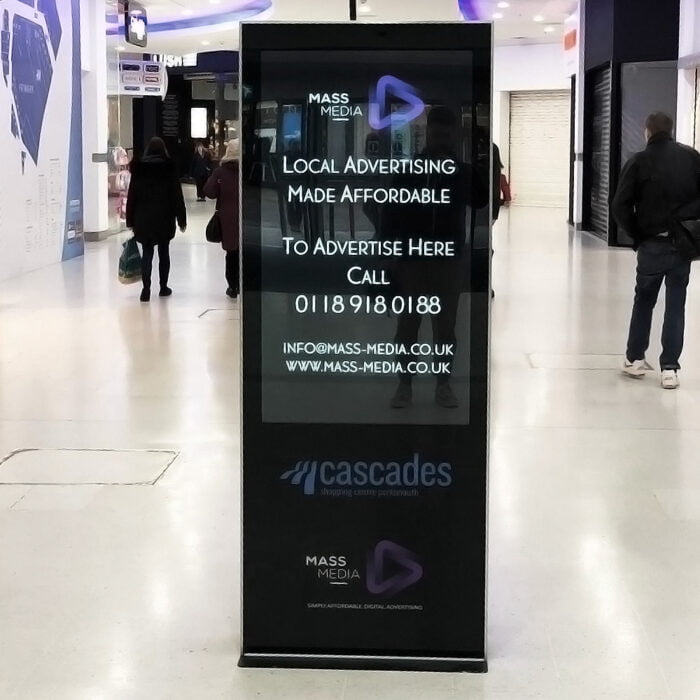 Branded Kiosk Display Advertising Screens | PBS